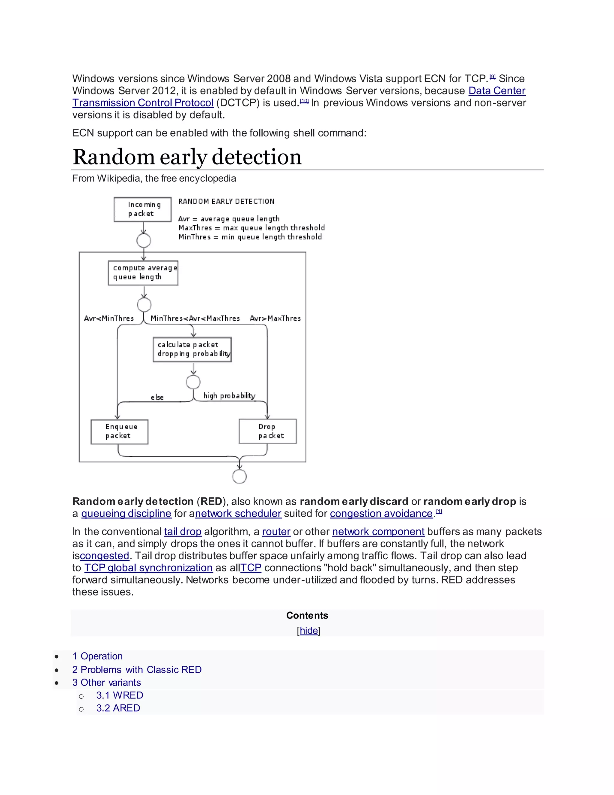 Explicit congestion notification | PDF