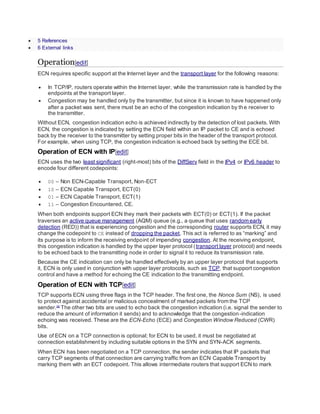 Explicit congestion notification | PDF