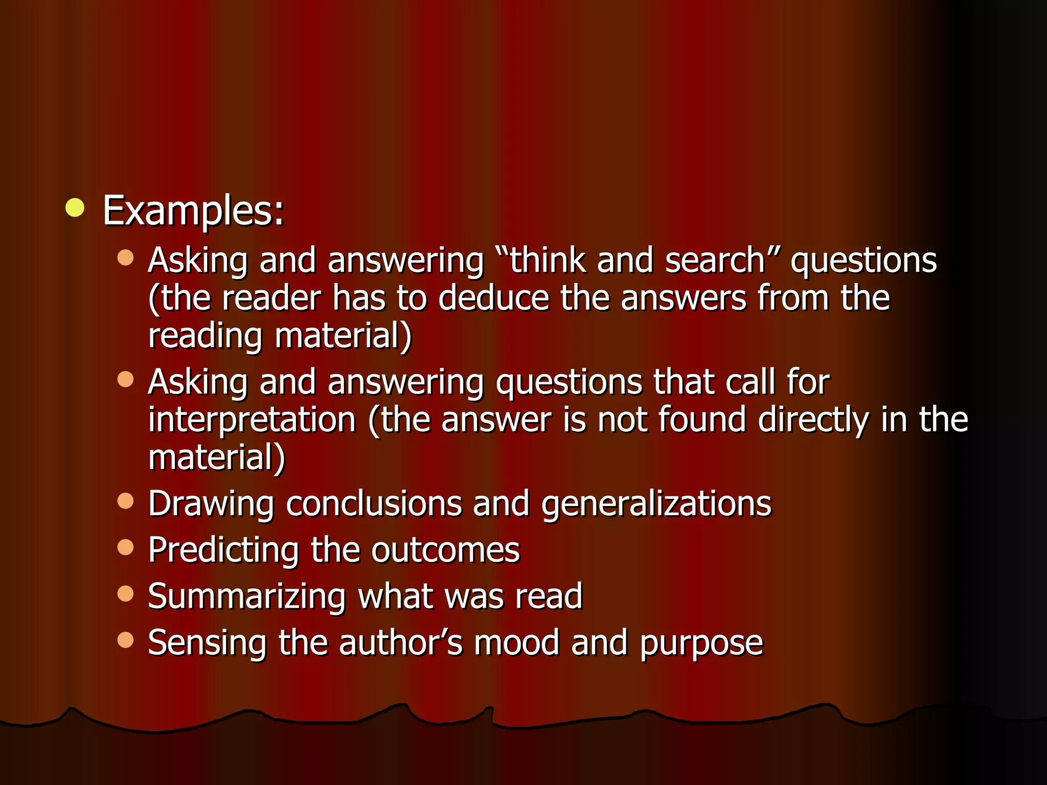 Explicit implicit questions | PPT