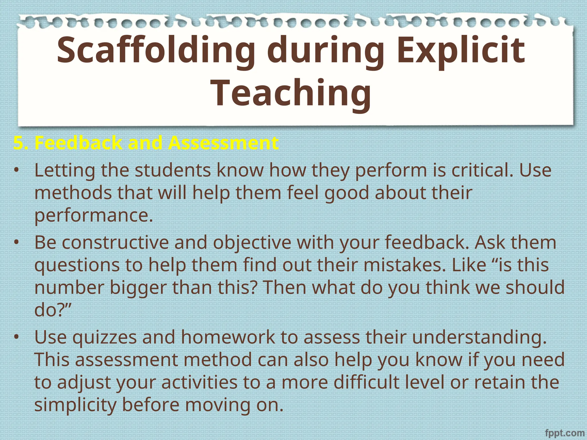 Explicit Instruction and its background | PPT