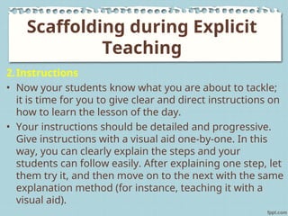 Explicit Instruction and its background | PPT