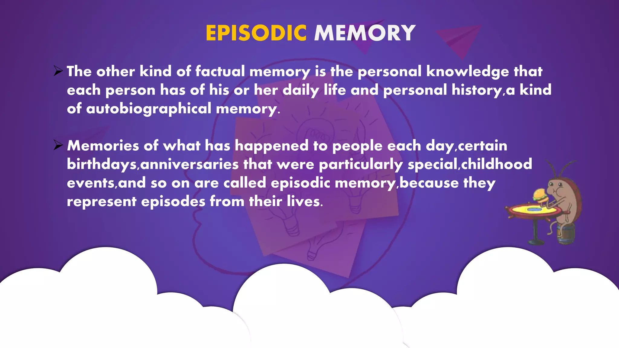 Explicit memory and its types | PPT Explicit memory and its types | PPT