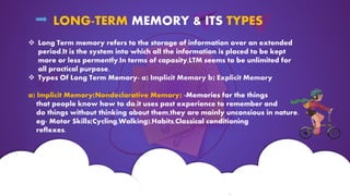 Explicit memory and its types | PPT