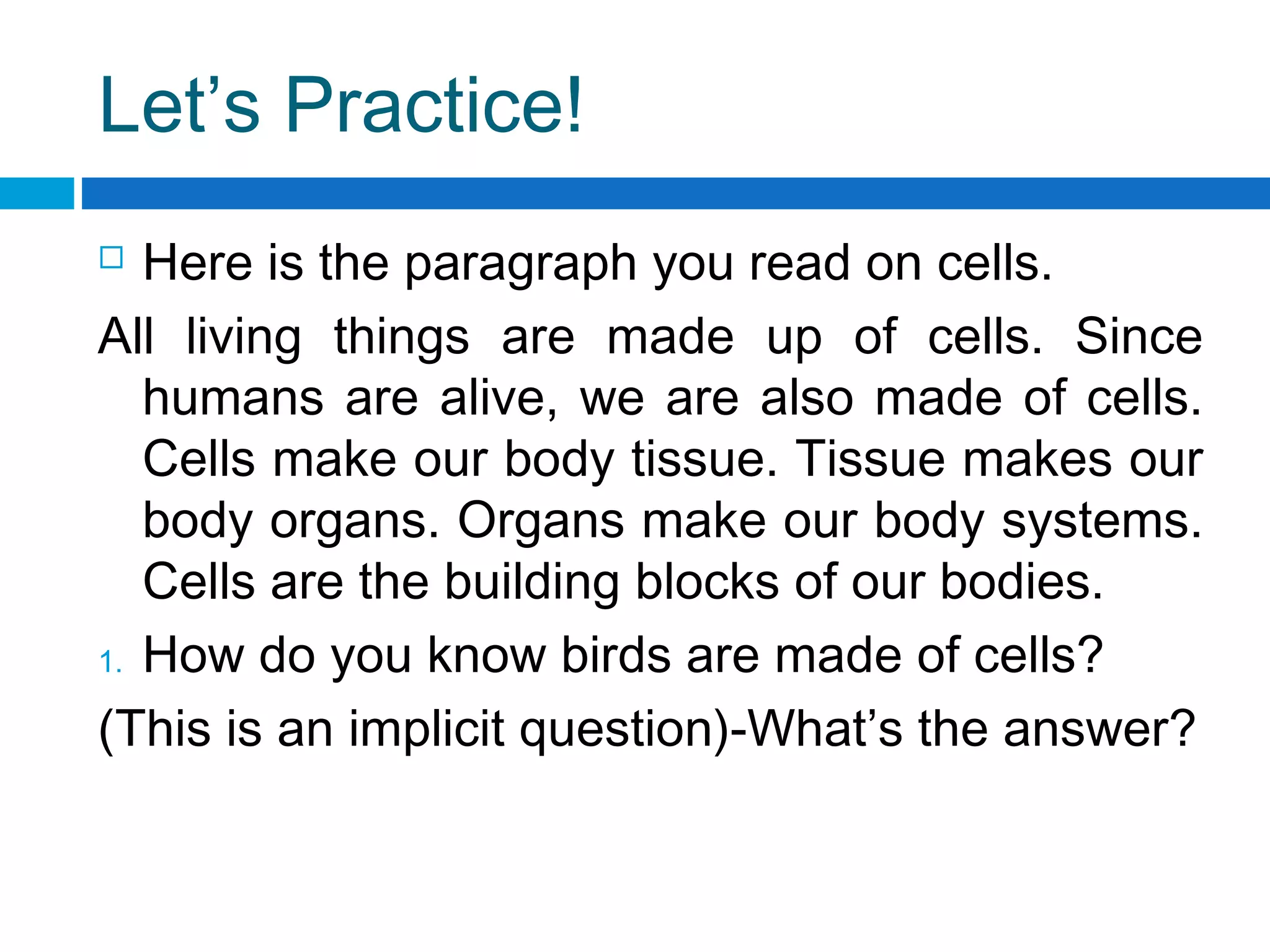 Explicit v implicit | PPT