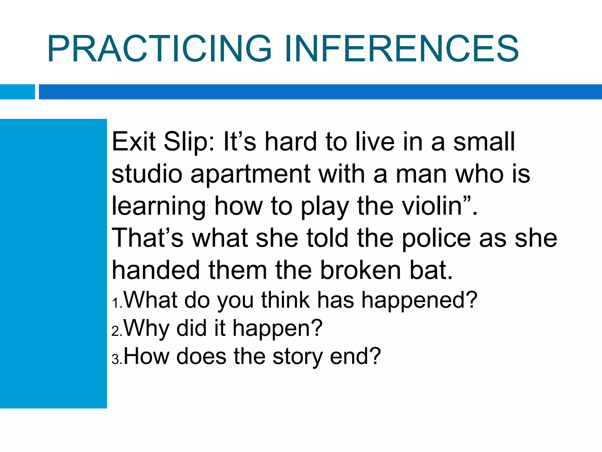 Explicit v implicit | PPT