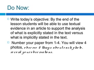 Explicit v implicit | PPT