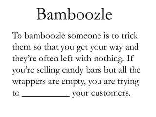 Week 6 Vocabulary | PPT