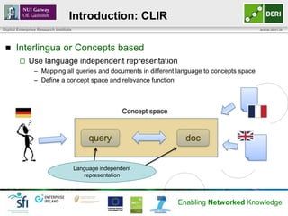 Explicit vs. latent concept models for cross language information retrieval | PPTX | Search ...