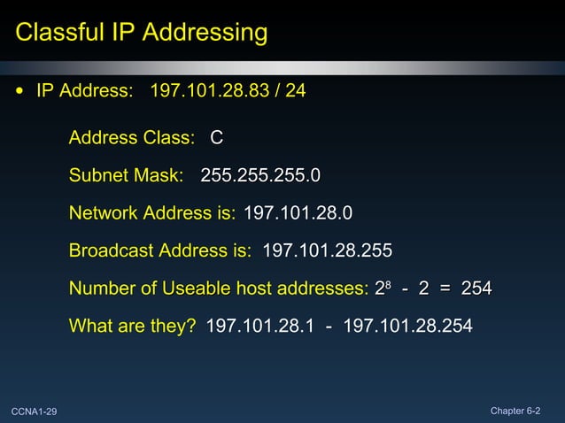 Expl net fund_chapter_06_i_pv4_part_2 | PPT | Computer Networking | Computing