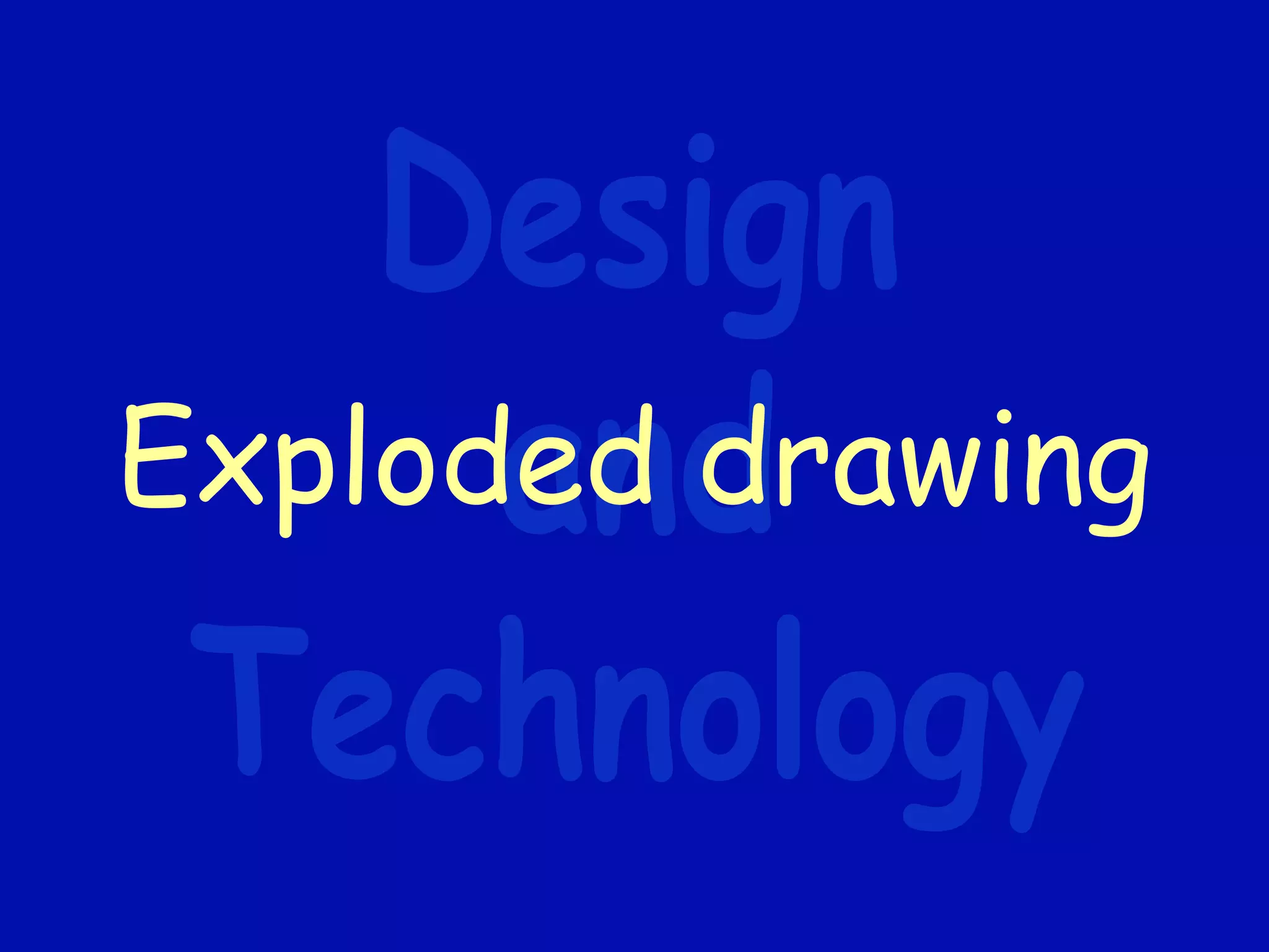 Exploded drawing | PPTX