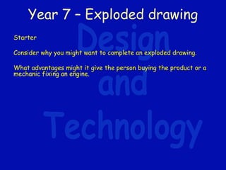 Exploded drawing | PPTX