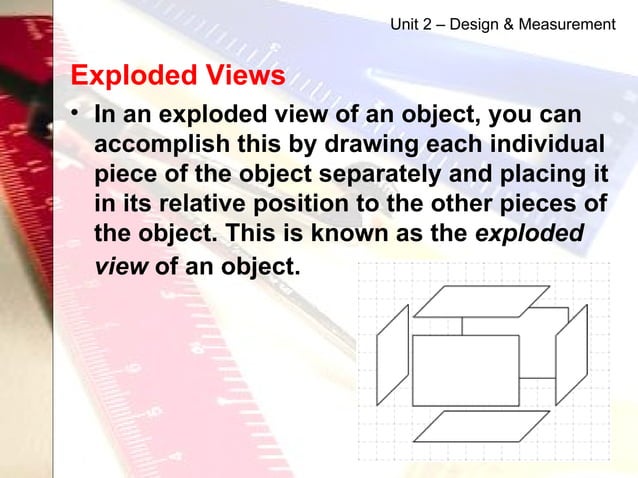 Exploded Views | PPT | Drawing and Sketching | Arts and Crafts