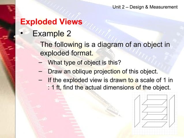 Exploded Views | PPT | Drawing and Sketching | Arts and Crafts