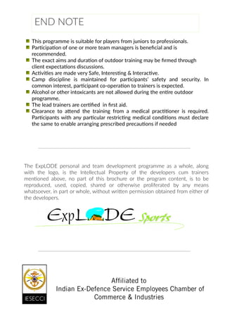 ExpLODE sports value proposition | PDF