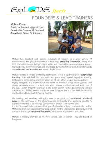 ExpLODE sports value proposition | PDF