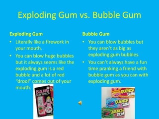 Exploding gum spencer michaelis | PPTX | Dental Health | Diseases and ...