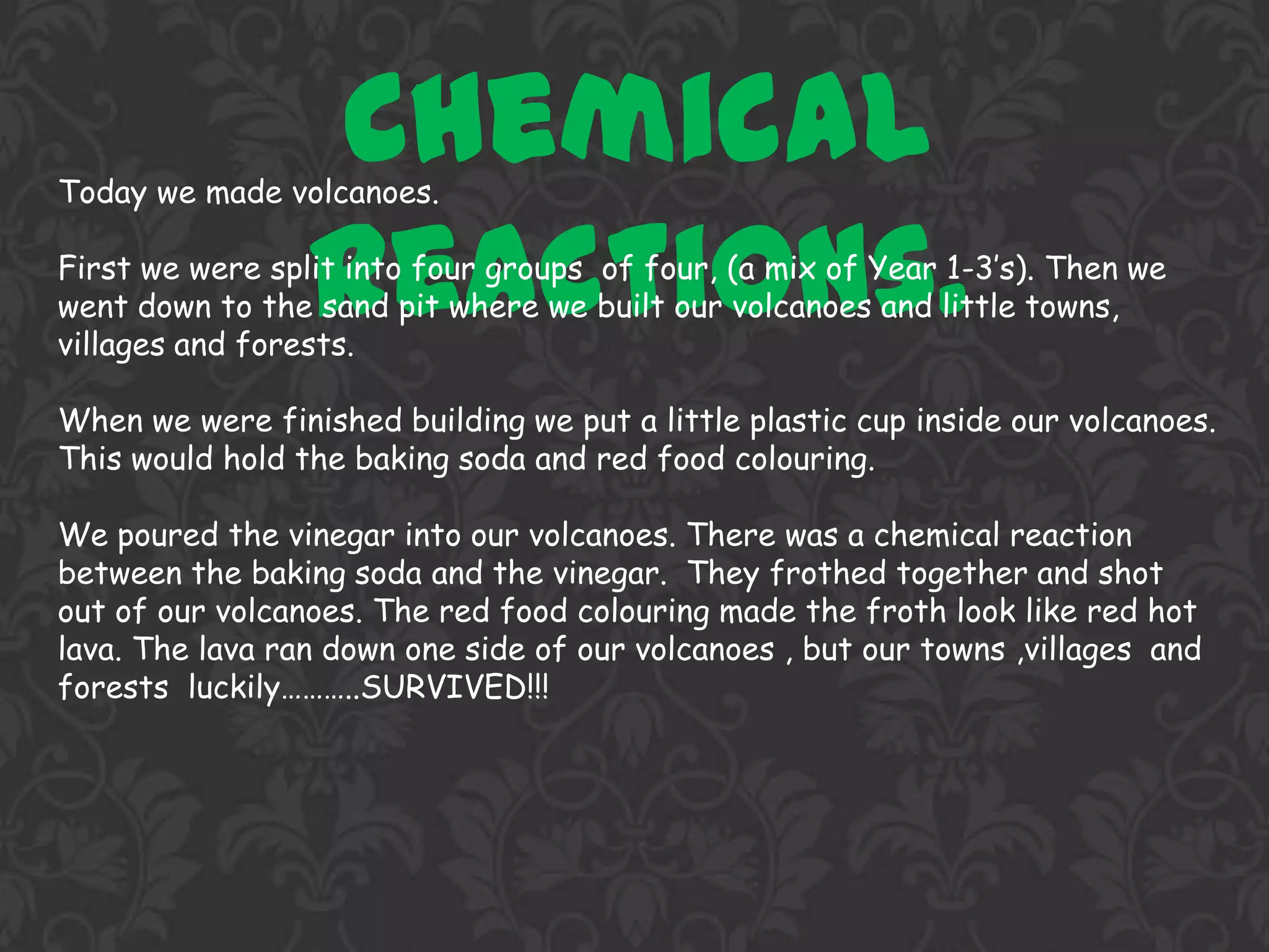 Exploding Volcanoes | PPTX