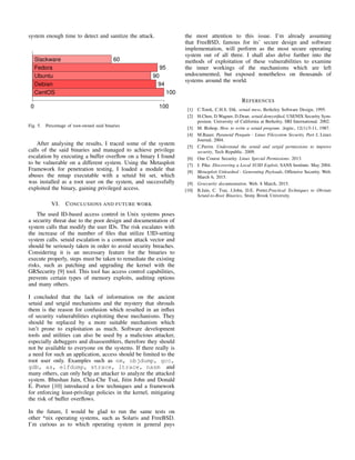 Exploitation and distribution of setuid and setgid binaries on Linux systems | PDF | Operating ...