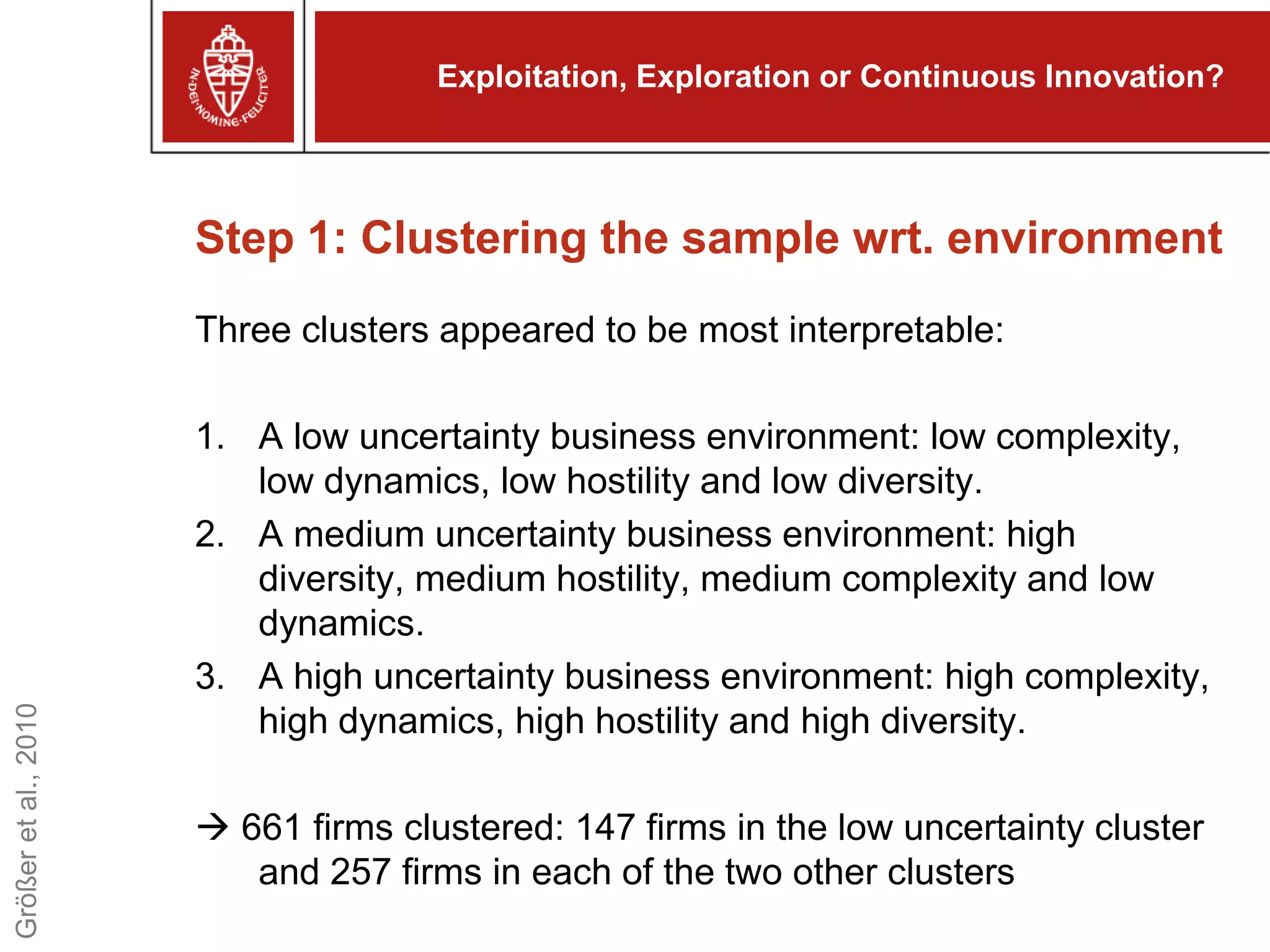 Exploitation, Exploration, or Continuous Improvement | PDF