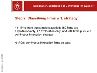 Exploitation, Exploration, or Continuous Improvement | PDF | Business ...