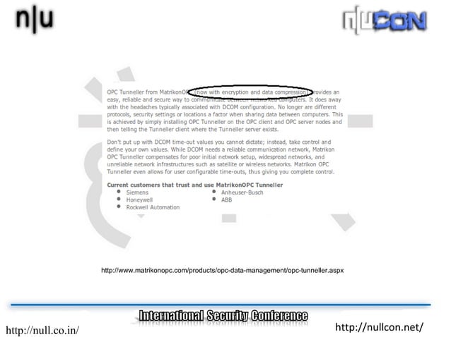 nullcon 2011 - Exploiting SCADA Systems | PPT