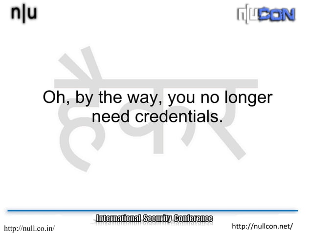 nullcon 2011 - Exploiting SCADA Systems | PPT