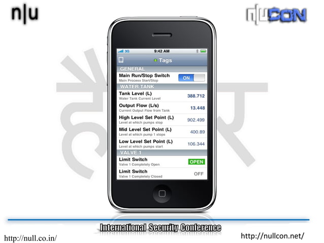 nullcon 2011 - Exploiting SCADA Systems | PPT
