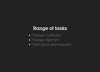 Exploiting disagreement through open ended tasks for capturing interpretation spaces | PPT