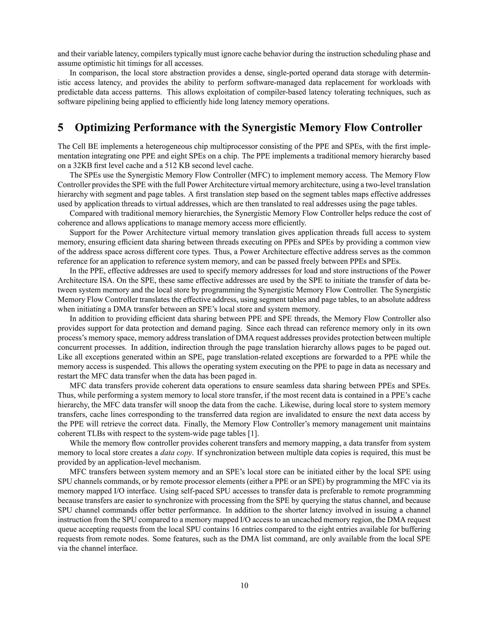 Michael Gschwind, Cell Broadband Engine: Exploiting multiple levels of parallelism in a Chip ...