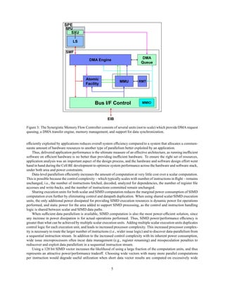 Michael Gschwind, Cell Broadband Engine: Exploiting multiple levels of parallelism in a Chip ...
