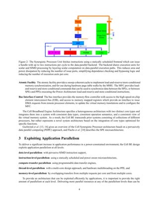 Michael Gschwind, Cell Broadband Engine: Exploiting multiple levels of parallelism in a Chip ...