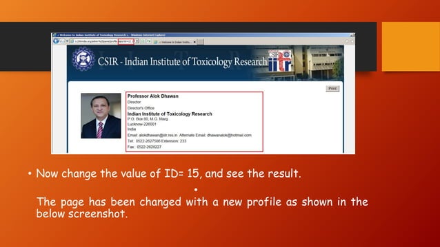 Exploiting parameter tempering attack in web application | PPTX | Web Development | Internet