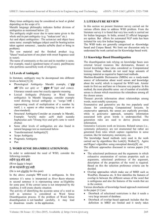 Exploiting rules for resolving ambiguity in marathi language text | PDF