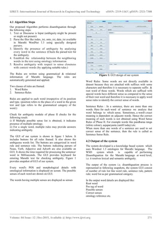 Exploiting rules for resolving ambiguity in marathi language text | PDF