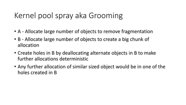 Exploiting the windows kernel | PPT