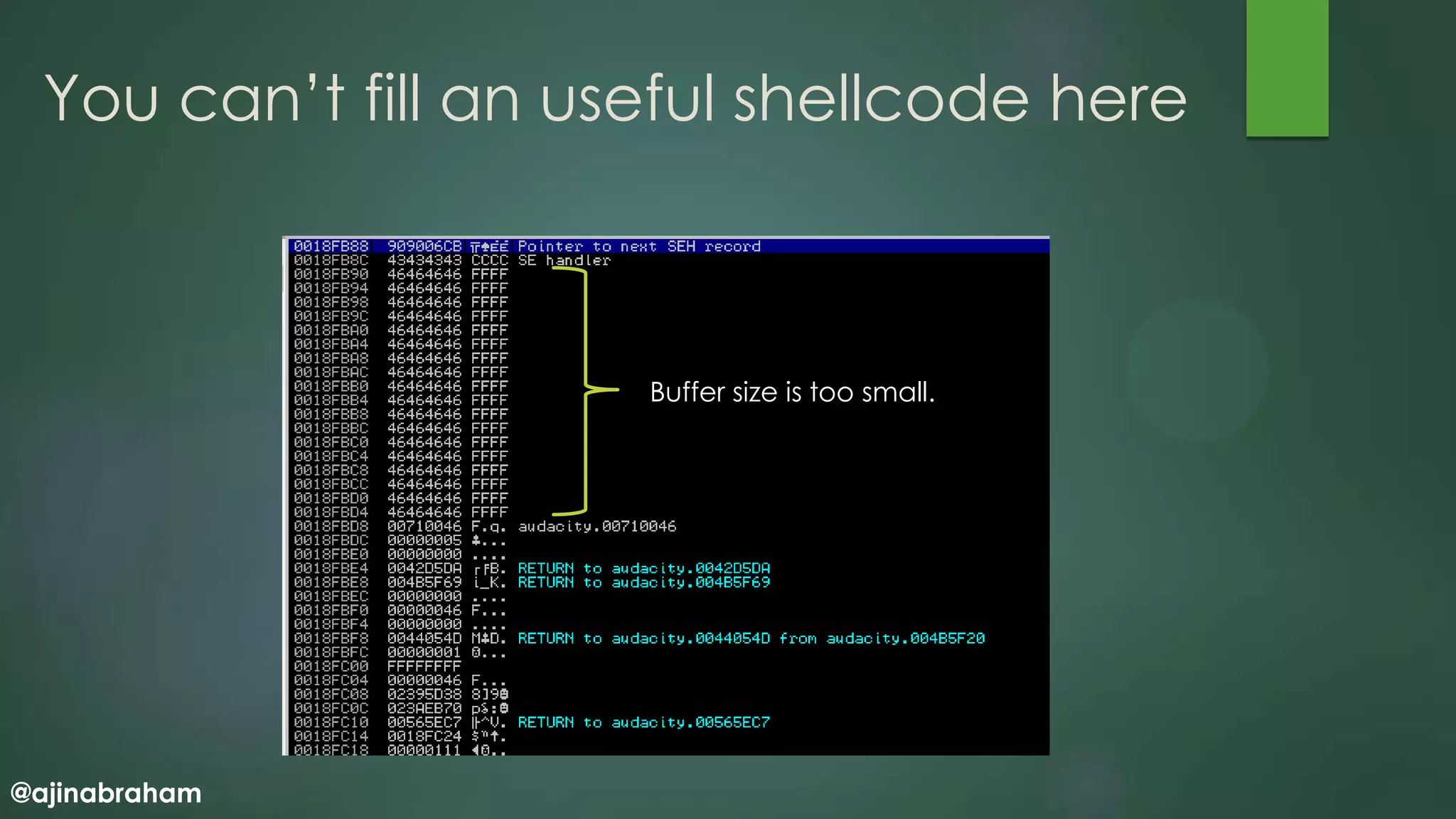 Exploit Research and Development Megaprimer: Win32 Egghunter | PPT