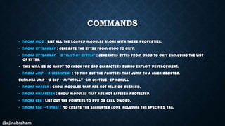 Exploit Research and Development Megaprimer: mona.py, Exploit Writer's ...