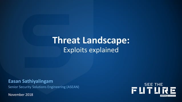 Understanding the Threat Landscape by SOPHOS | PPT