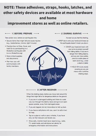 Earthquake Disaster Preparedness Plan | PDF