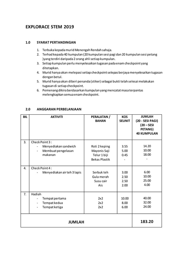 Explorace stem 2019 | DOCX