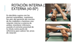 Exploración de cadera, fracturas más frecuentes | PPTX