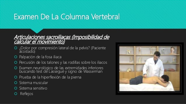 Exploración de columna