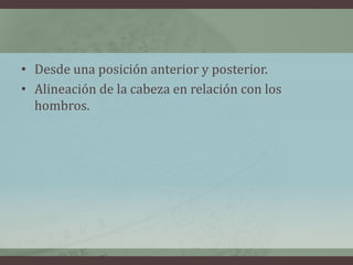 Exploración del cuello | PPTX