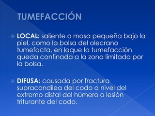 Exploración física del codo | PPTX