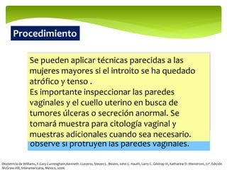 Exploración física en ginecología y obstetricia | PPTX