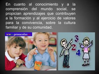 Exploración y comprensión del mundo natural y social | PPTX