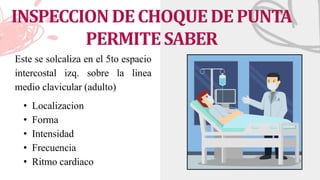 Exploracion Cardiaca de la materia de semiologia | PPTX