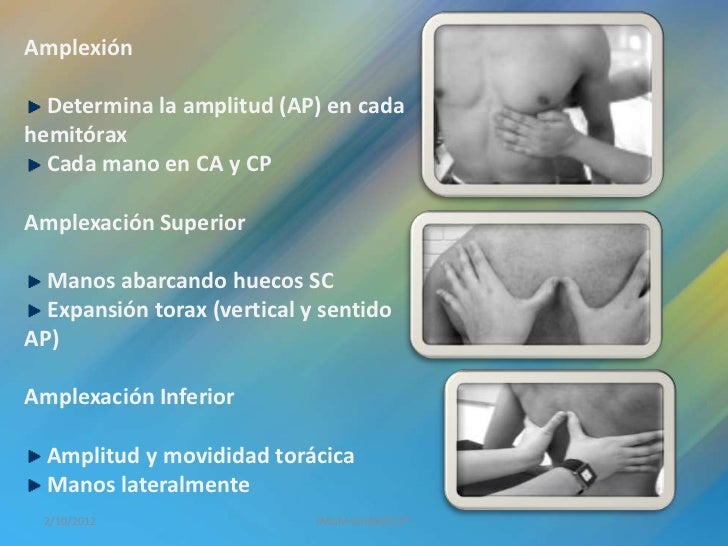 Exploracion de aparato respiratorio