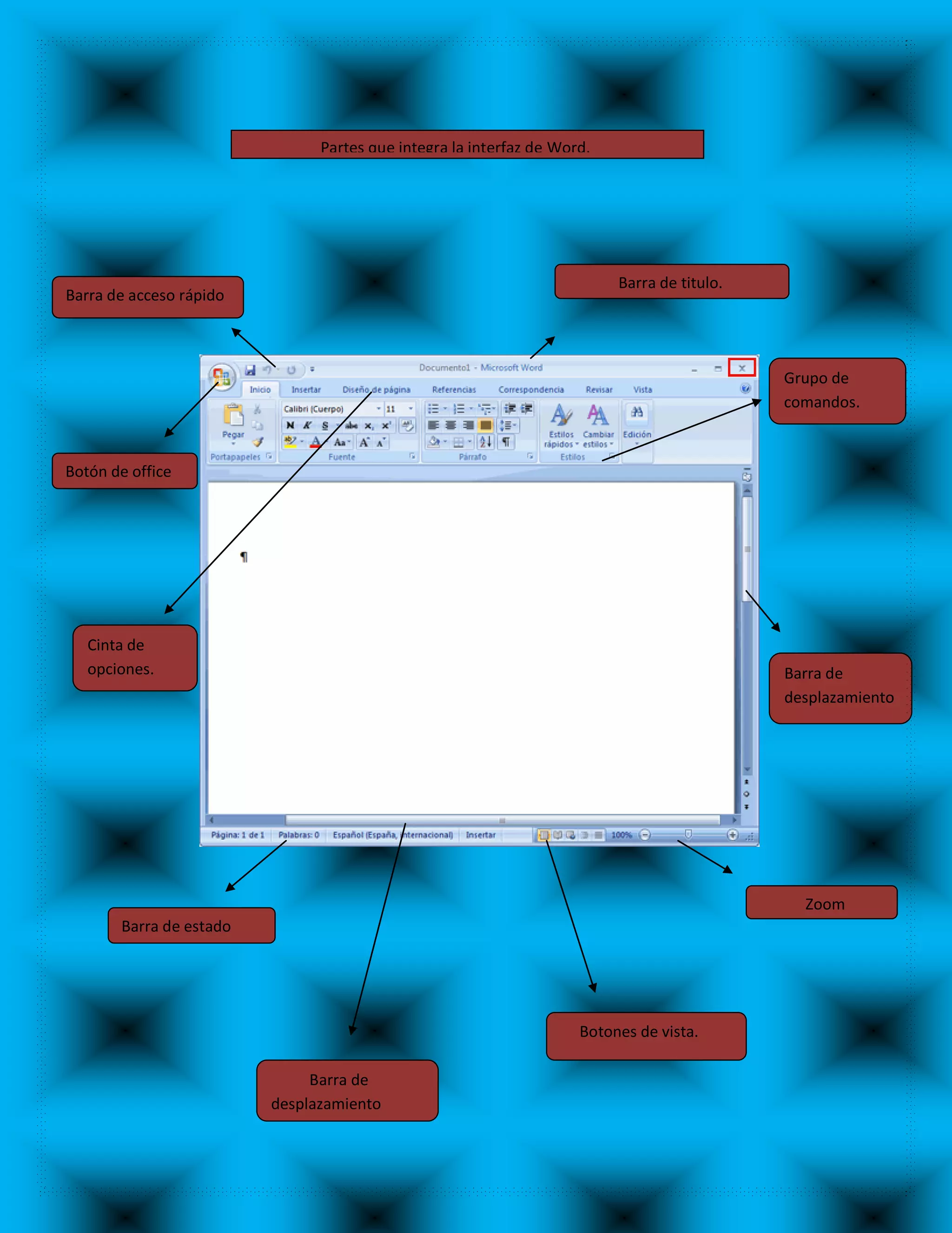 Exploracion de escritorio de windows e interfaz de word. | PDF