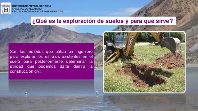 Exploracion de suelos